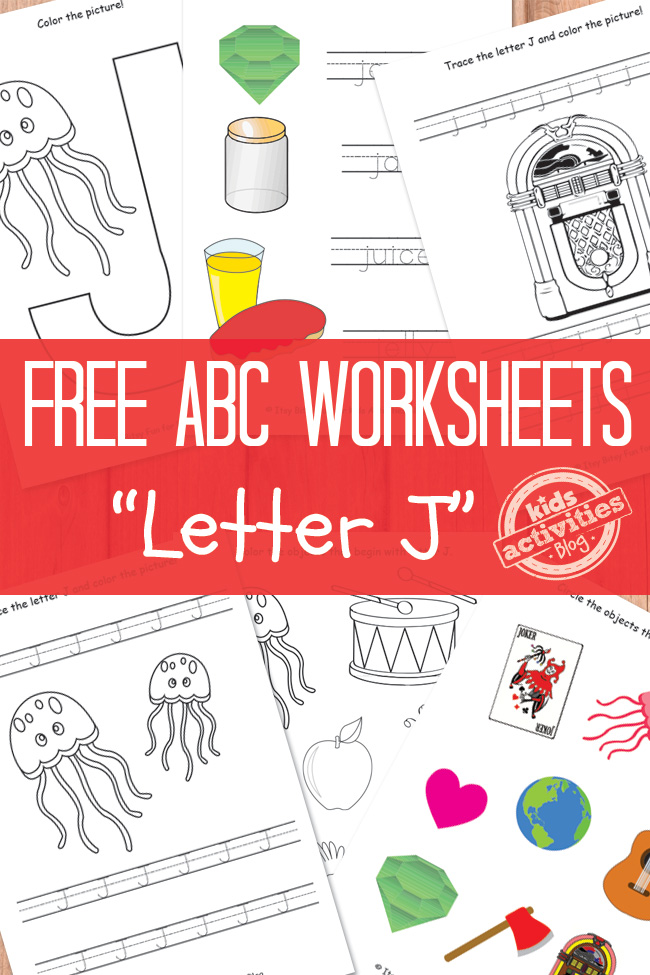 Letter J Worksheets Free Kids Printable Letter J Worksheets Free Kids Printable