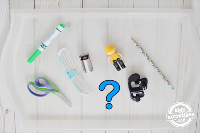 What's Missing? Fun No-Prep Preschool Memory Game | Kids Activities Blog