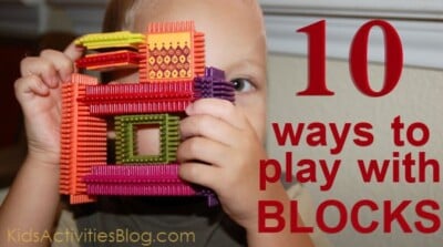 10+ Ways to Learn with Blocks Kids Activities Blog