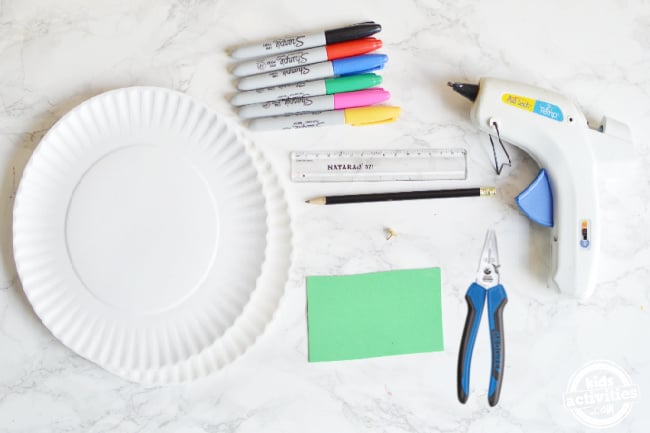 DIY Paper Plate Clock Craft for Kids Learning How to Tell Time |Kids ...
