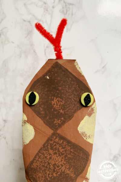 Easy Paper Snake Craft Using Empty Toilet Paper Rolls | Kids Activities ...