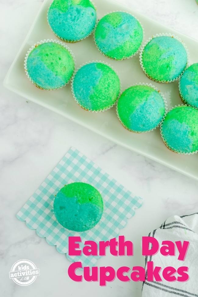 Yummy Easy Earth Day Cupcake Recipe | Kids Activities Blog