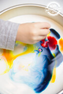 Color Changing Magic Milk Experiment - Kids Activities Blog