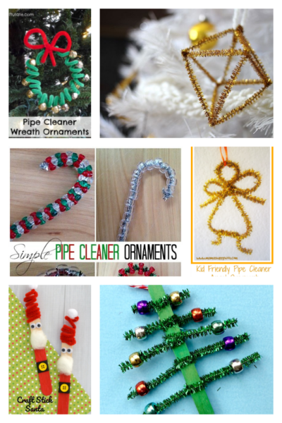 30 Fun & Easy Pipe Cleaner Ornament Ideas To Make This Christmas | Kids ...