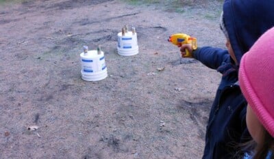 Target Practice Game {perfect for camping} Kids Activities Blog