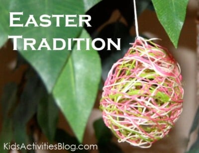 Easter Tradition: Make Egg Art Kids Activities Blog