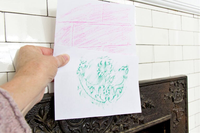 DIY Texture Rubbing Art Matching Game for Kids • Kids Activities Blog