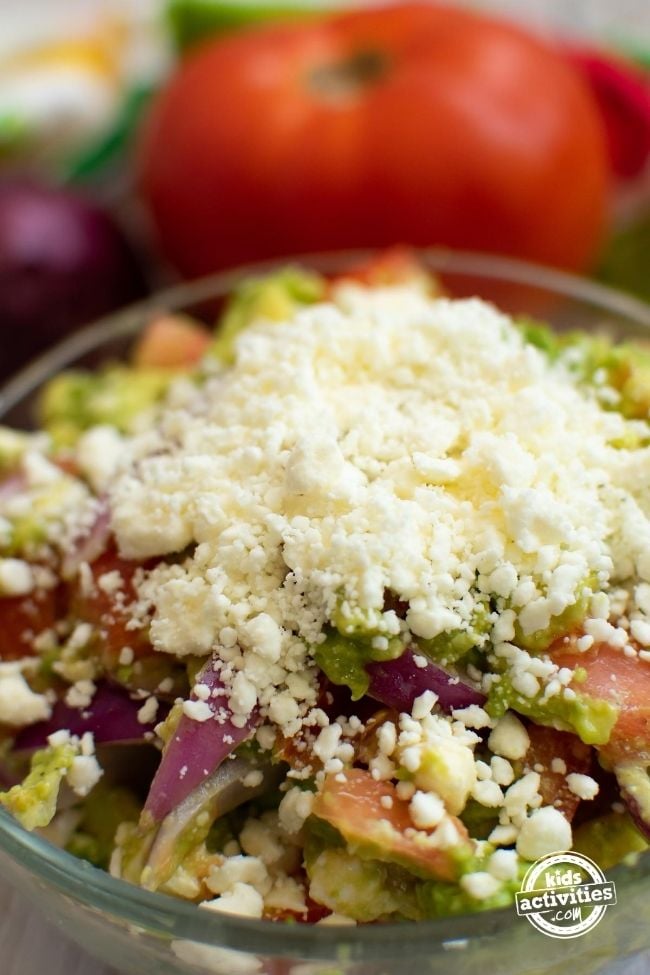 Easy Summer Avocado Salad Recipe | Kids Activities Blog