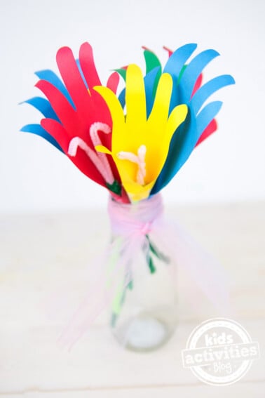 Mothers Day Craft: A Handmade Bouquet | Kids Activities Blog