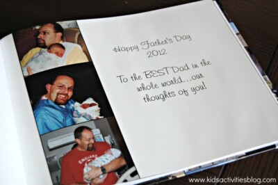Father's Day Keepsake Book Kids Activities Blog