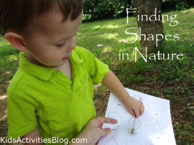 Shapes in Nature Kids Activities Blog