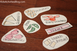 Choosing a Healthy Plate: A Nutrition Activity for Preschoolers Kids ...