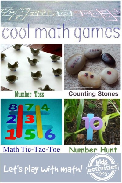 12 Cool Math Games for Kids that You Can Make & Play | Kids Activities Blog