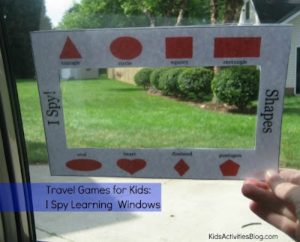 Travel Games for Kids: I Spy Learning Windows Kids Activities Blog