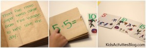 Superhero Skip Counting with Paper Bag Books | Kids Activities Blog