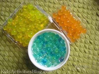 Math Games: Water Beads Activity | Kids Activities Blog