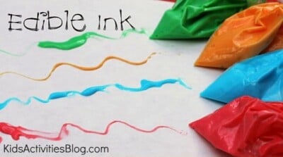 Creative Learning: Use Edible Ink Kids Activities Blog