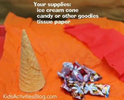Let's Make Olympic Torches Filled with Goodies | Kids Activities Blog