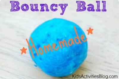 How to Make a DIY Bouncy Ball with Kids | Kids Activities Blog