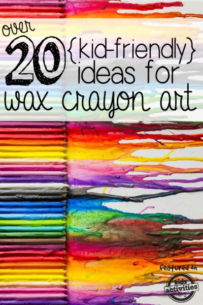 20+ Easy & Colorful Crayon Art Ideas for Kids | Kids Activities Blog