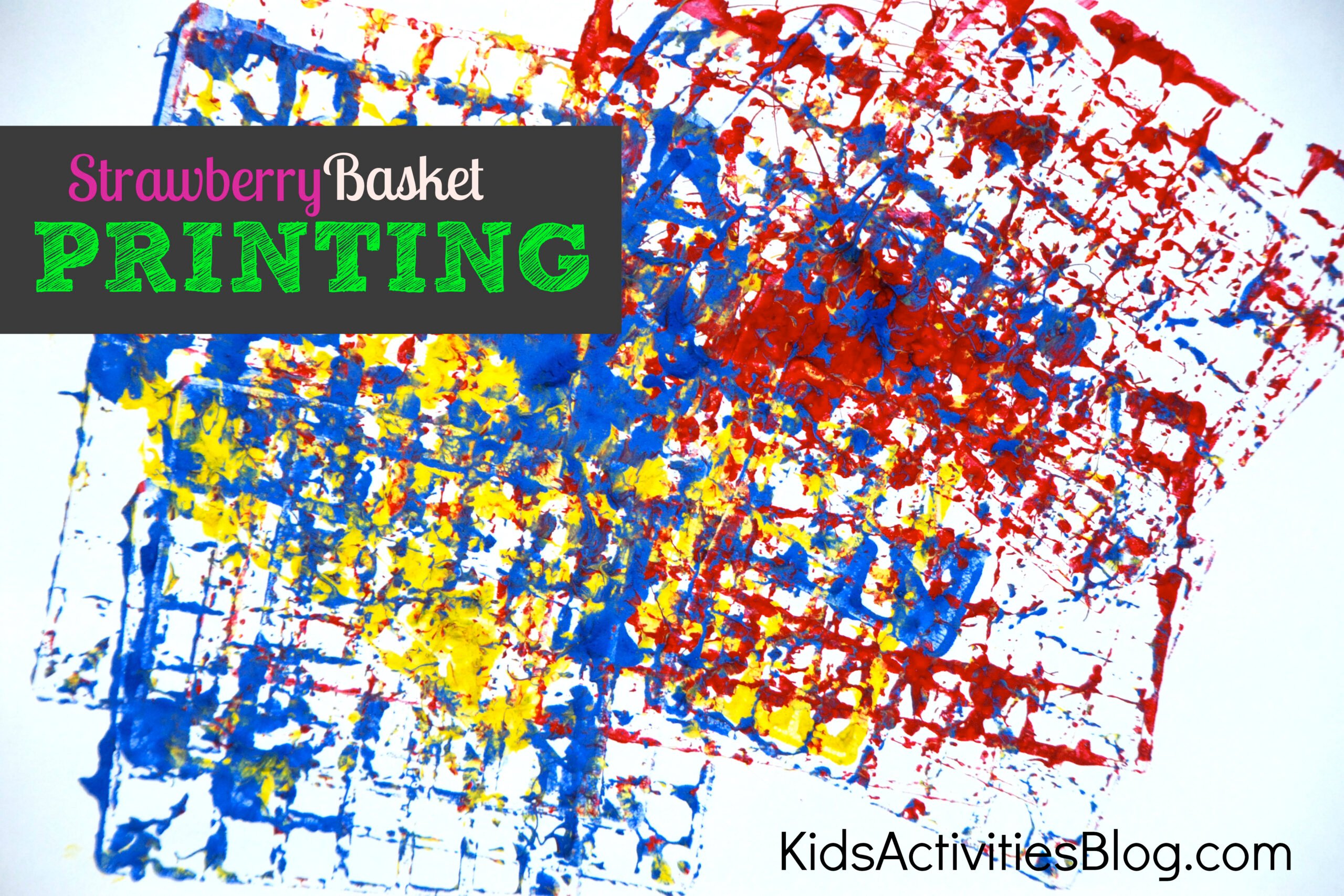 2 Preschool Art Activities as Sweet as Strawberries Kids Activities Blog