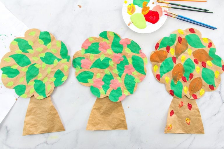 Easy Recycled Tree Craft Ideas for Kids | Kids Activities Blog