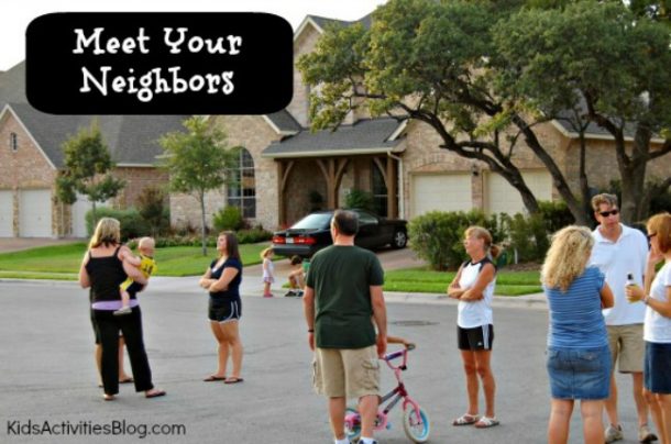 Who Are My Neighbors {How To Make Friends} Kids Activities Blog