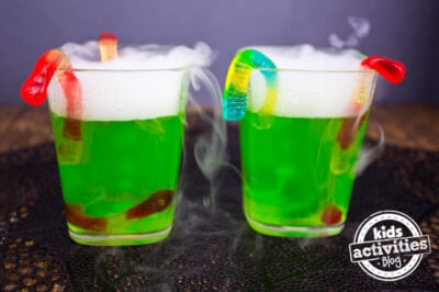 Spooky Halloween Drinks for Kids (Dry Ice Drinks) - Kids Activities Blog