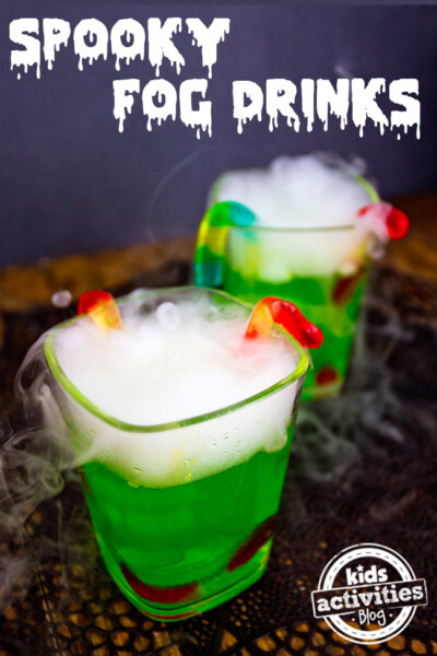 Spooky Halloween Drinks for Kids (Dry Ice Drinks) - Kids Activities Blog