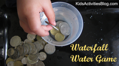 Waterfall Water Game {Fun With Water} Kids Activities Blog