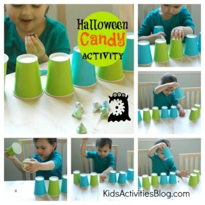 Leftover Halloween Candy Preschool Guessing Game | Kids Activities Blog