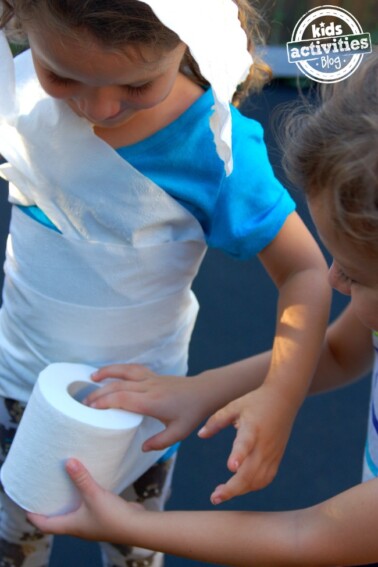 Let's Have Some Halloween Fun with the Toilet Paper Mummy Game | Kids ...