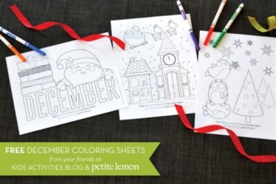 Festive Christmas Coloring Pages for Kids Perfect for December | Kids ...