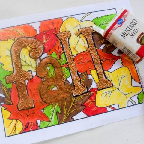 How to Decorate Fall Coloring Sheets - Kids Activities Blog