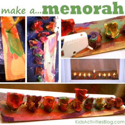 How to Make Your Own Menorah to Light This Hanukkah | Kids Activities Blog