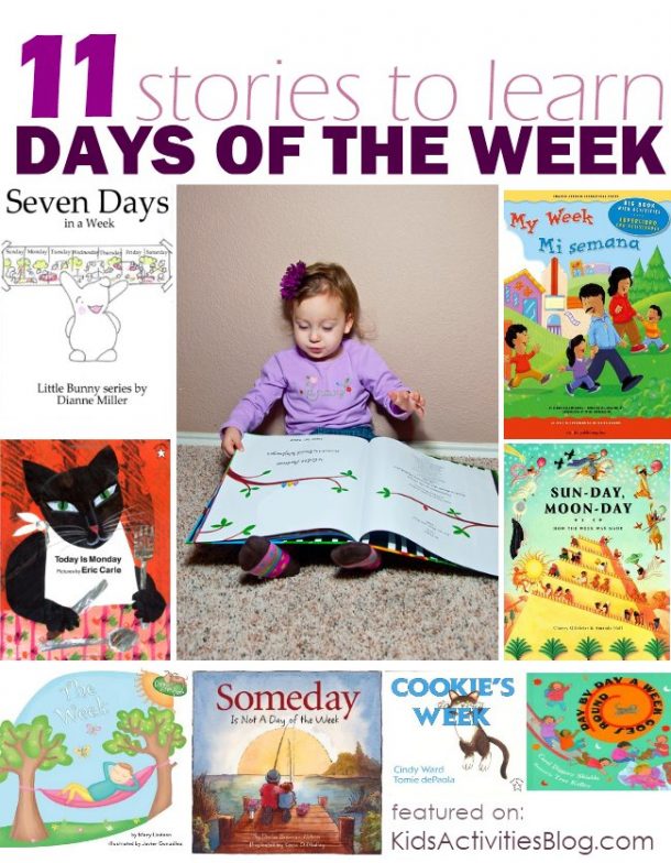 Friday Fun: Read about the Days of the week. Kids Activities Blog