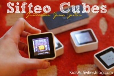 Sifteo Cube Interactive Gaming System {GIVEAWAY!} Kids Activities Blog