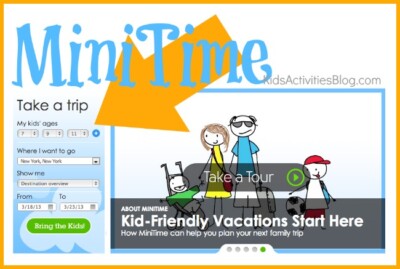 {MiniTime} Your Family Vacation Make Easy Kids Activities Blog
