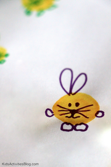 {Easter Bunny} Cute Bingo Dauber Easter Craft