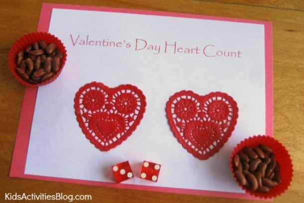 Valentine's Day Math Game Ideas for Kids | Kids Activities Blog