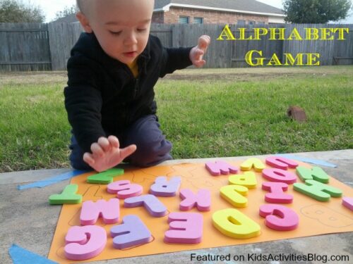 Alphabet Game {Learning Activity} Kids Activities Blog