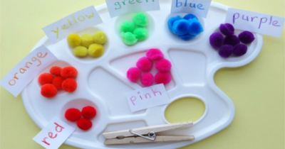 Simple Color Sorting Game for Preschoolers | Kids Activities Blog