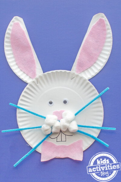 Super Cute Paper Plate Bunny Craft for Easter – ParentingBest.com