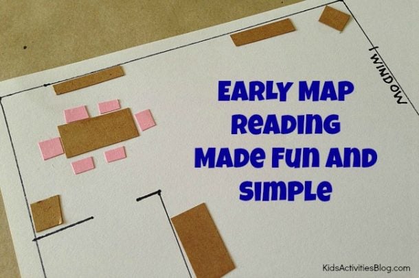 Map Games: {Floor Plan} Treasure Hunt Kids Activities Blog
