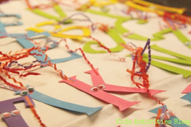 Spelling Practice with DIY Letter Puppets