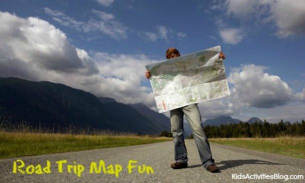 Map a Road Trip {Map Skills for Kids} Kids Activities Blog