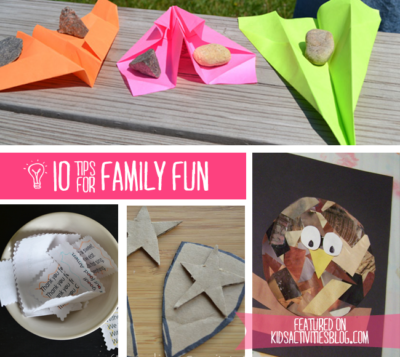 10 Tips for Creative Family Fun Kids Activities Blog