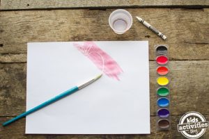 Fun Watercolor Resist Art Idea Using Crayons | Kids Activities Blog