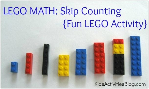 LEGO Math Skip Counting Activity | Kids Activities Blog