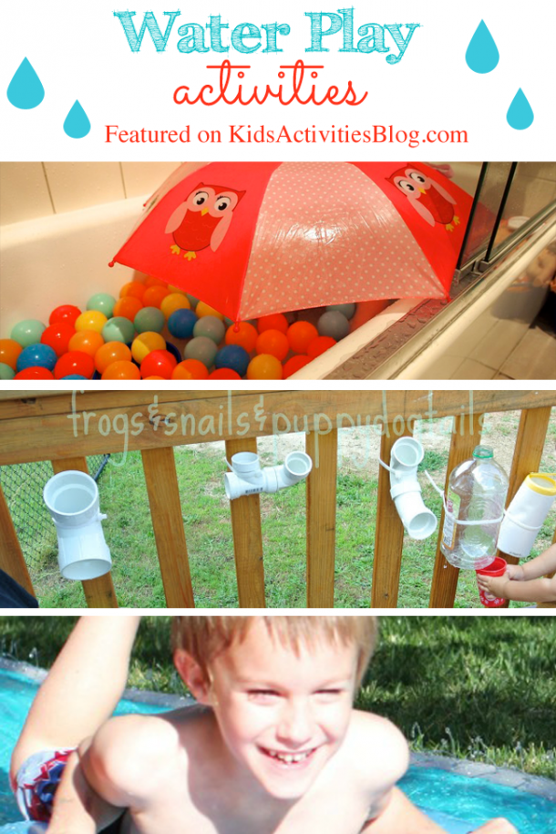 5 Fun Water Play Activities for Kids! Kids Activities Blog